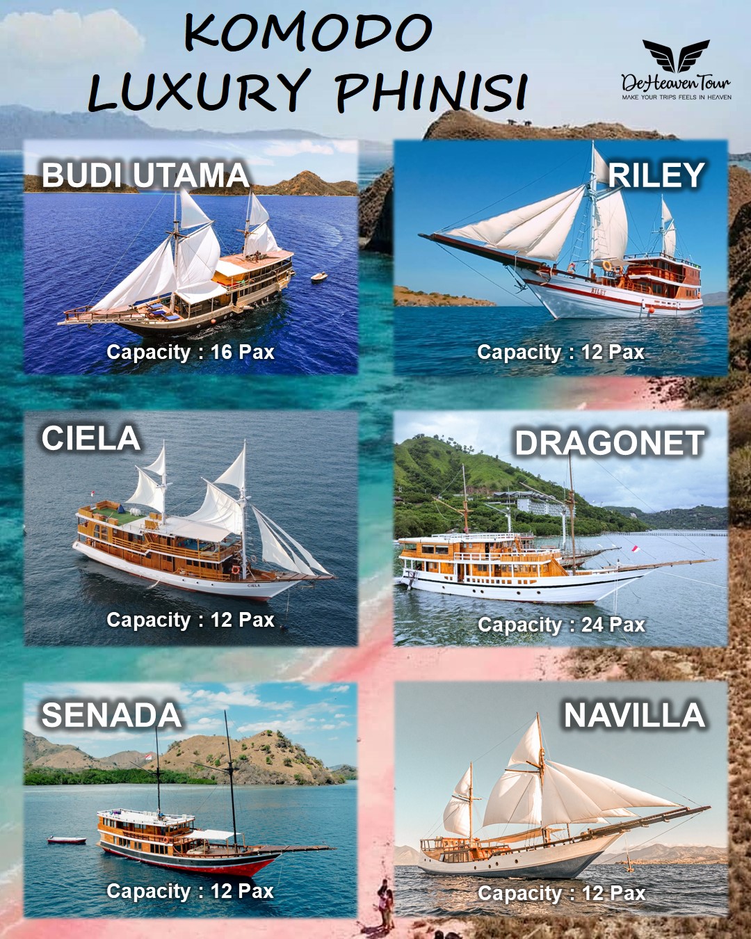 Private Komodo Sail Trip – DeHeaven Tour